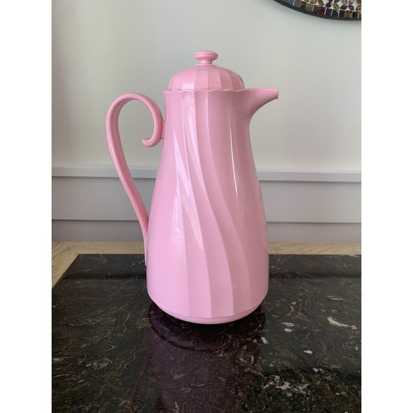 Takefuji | Dining | Vintage Pink Coffee Pot Art Deco Mcm Kraft Liters ...